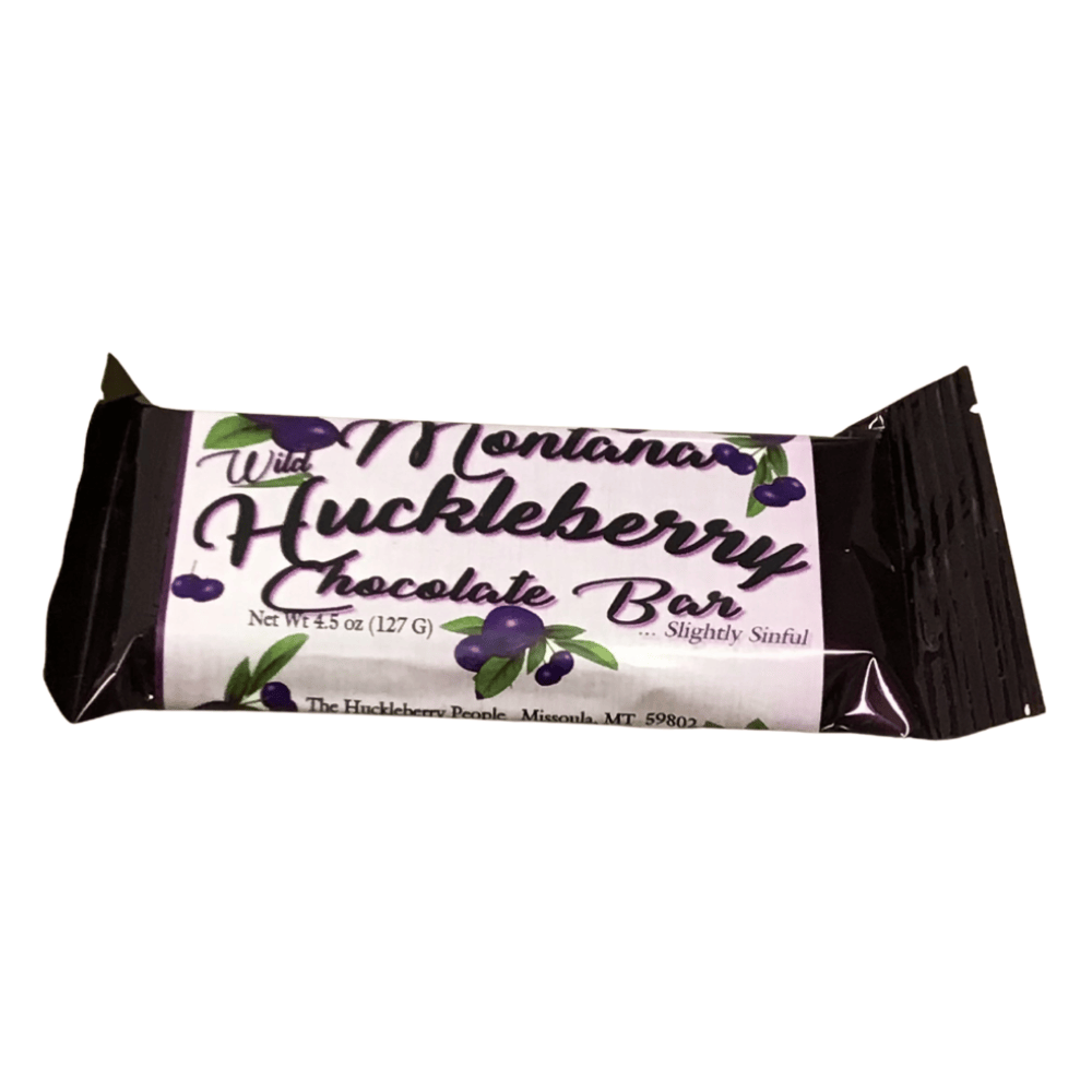 Montana Huckleberry Candy Bar – Treasures Out West LLC